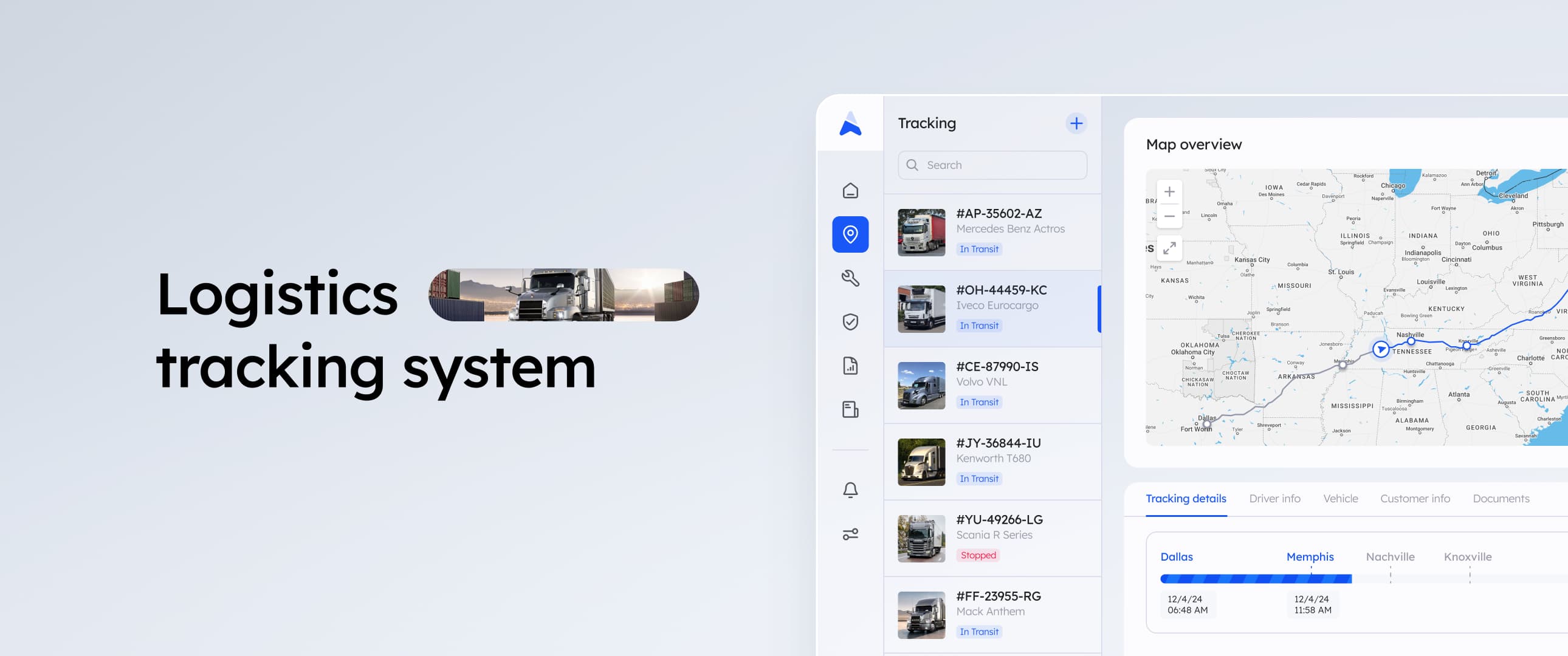 Logistics App for Driver Safety & HOS Compliance